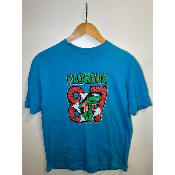 360 | Shirts | Vintage Florida 987 Gator Graphic Tee | Poshmark